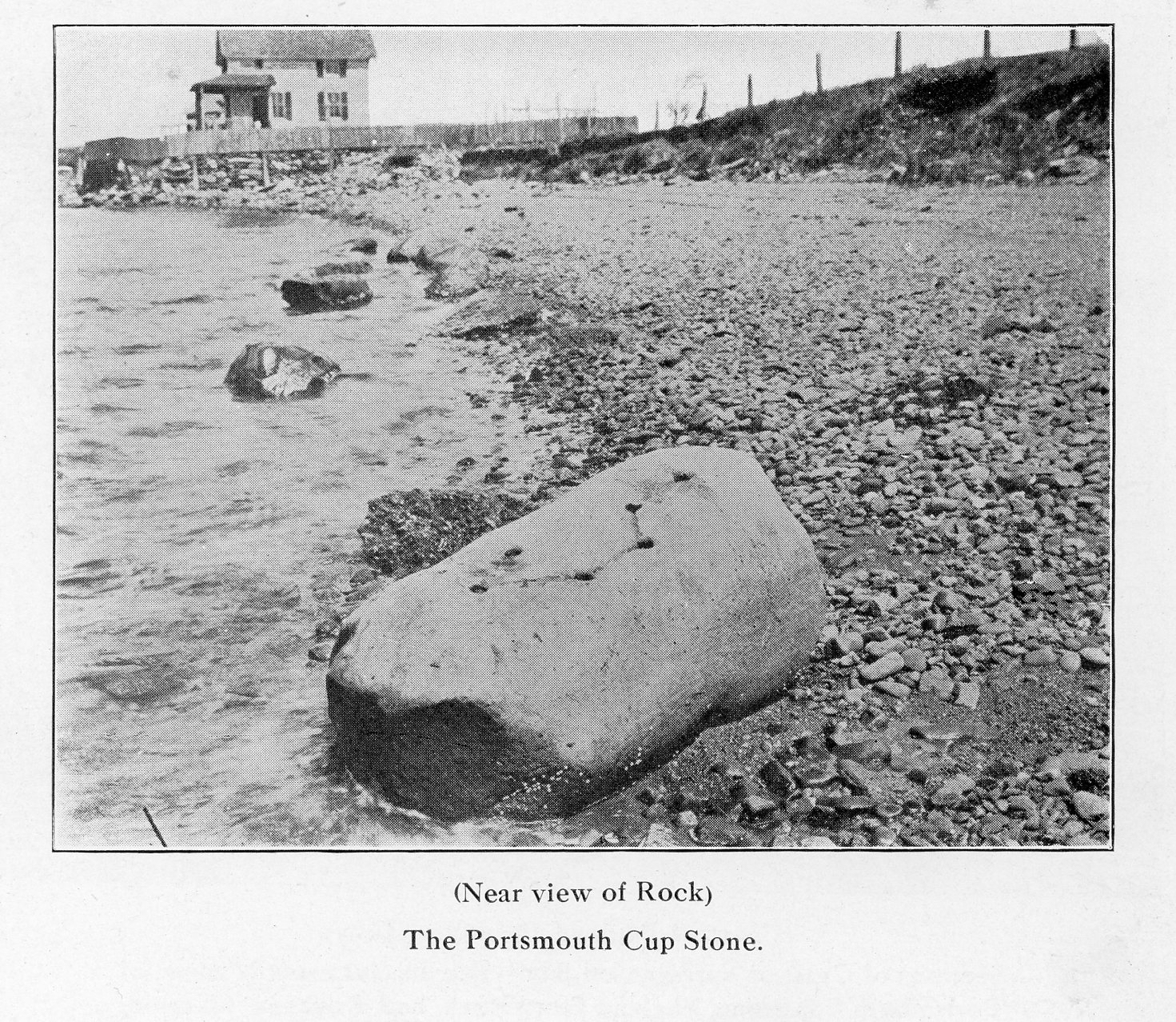 On Society Grounds: Arnold Point Cup Stone | portsmouthhistorynotes