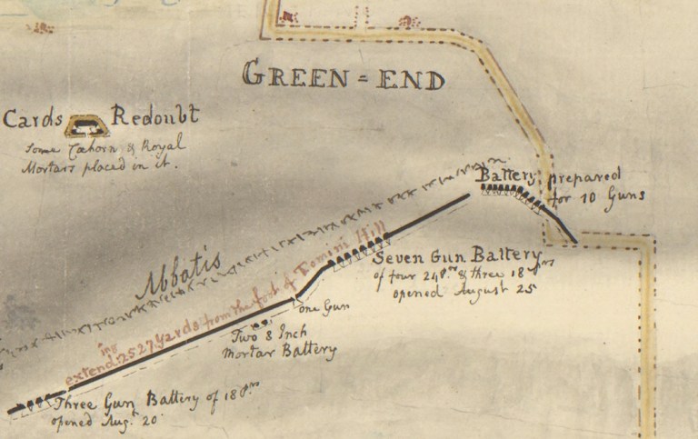 The Battle of Rhode Island On the Map | portsmouthhistorynotes